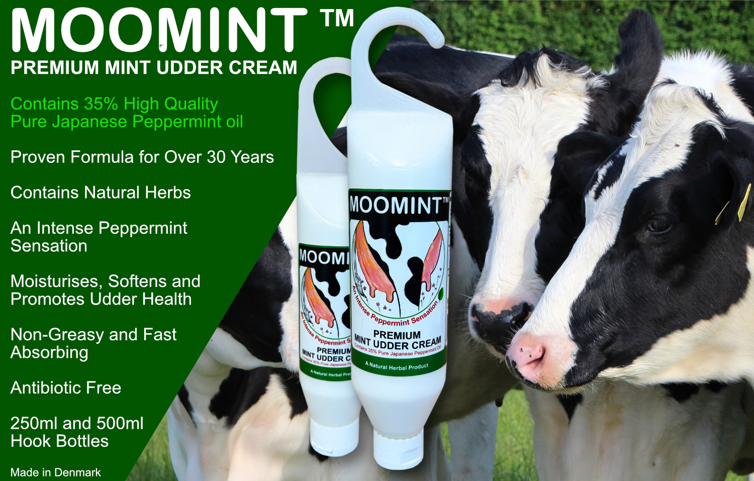 Udder Mint by MOOMINT - Premium Mint Udder Cream